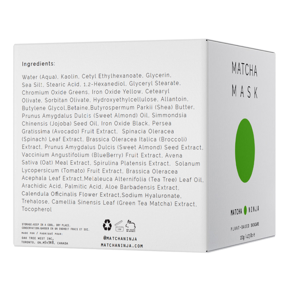Matcha Ninja - Matcha Mask 120g | NU MARKET - Supplements l Health l ...